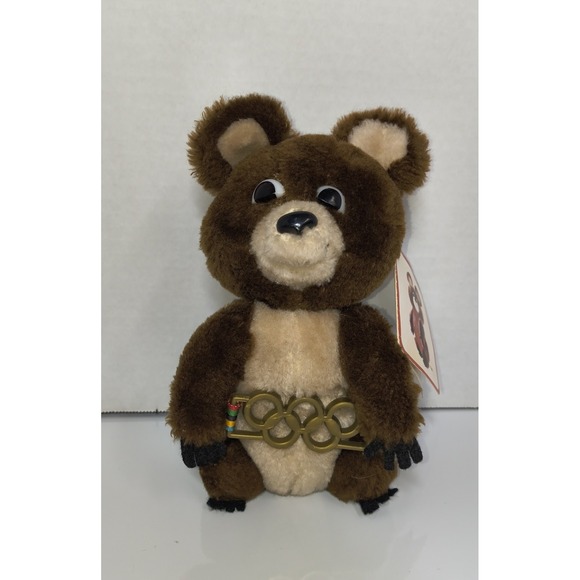 Dankin | Toys | Vintage Dakin 98 Moscow Russia Olympic Games Misha Bear ...